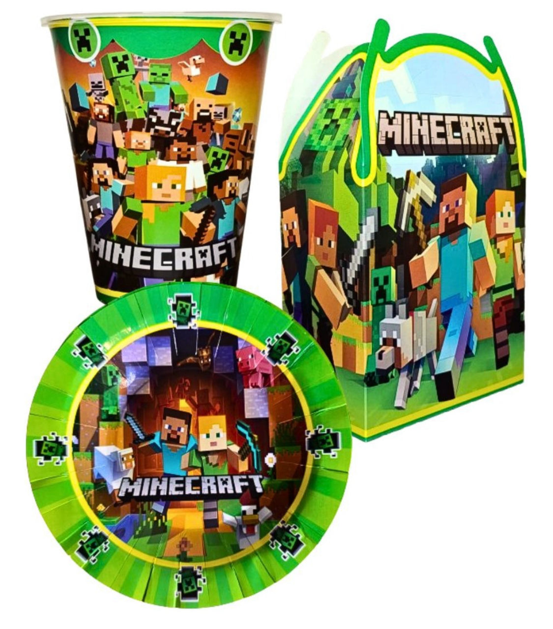 30 Guests Invitados Party Kit. Vasos, Platos y Dulceros. New Product ...